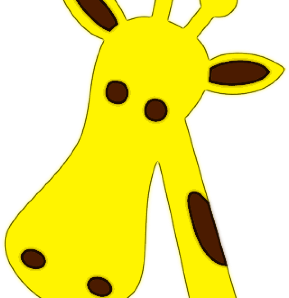 Giraffe Head Clipart Giraffe Head Clip Art Clipart - Png Download ...