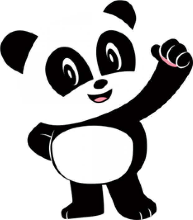 Cute Panda, Stencil Art, Stencils, Cartoon Kids, Walt Clipart - Full ...