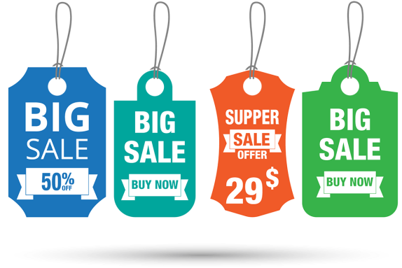 Sales Tag Clipart - Png Download - Full Size Clipart (#2964579 ...