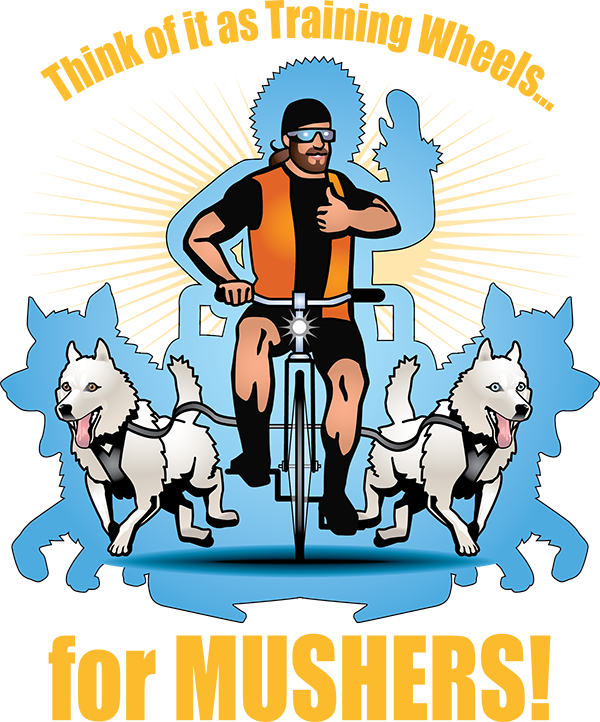Training Wheels For Mushers And Woofdriver's Training Clipart - Full ...