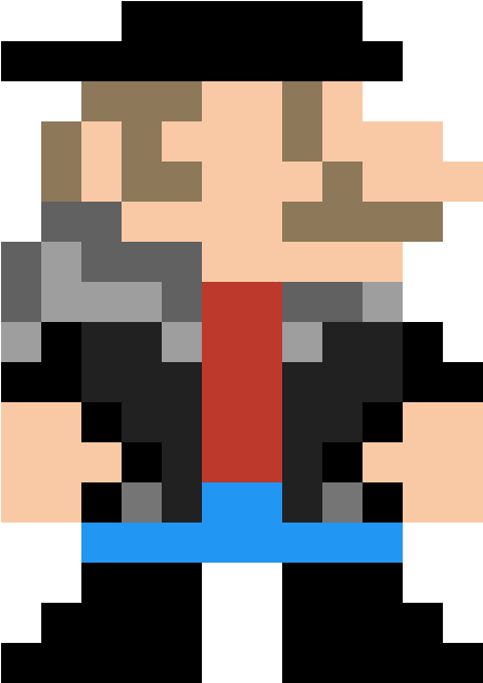 Punk Mario Clipart - Full Size Clipart (#2968896) - PinClipart