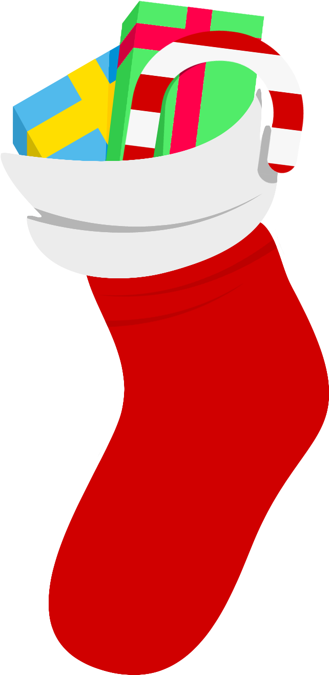 Christmas Sock Clipart - Full Size Clipart (#2970684) - PinClipart