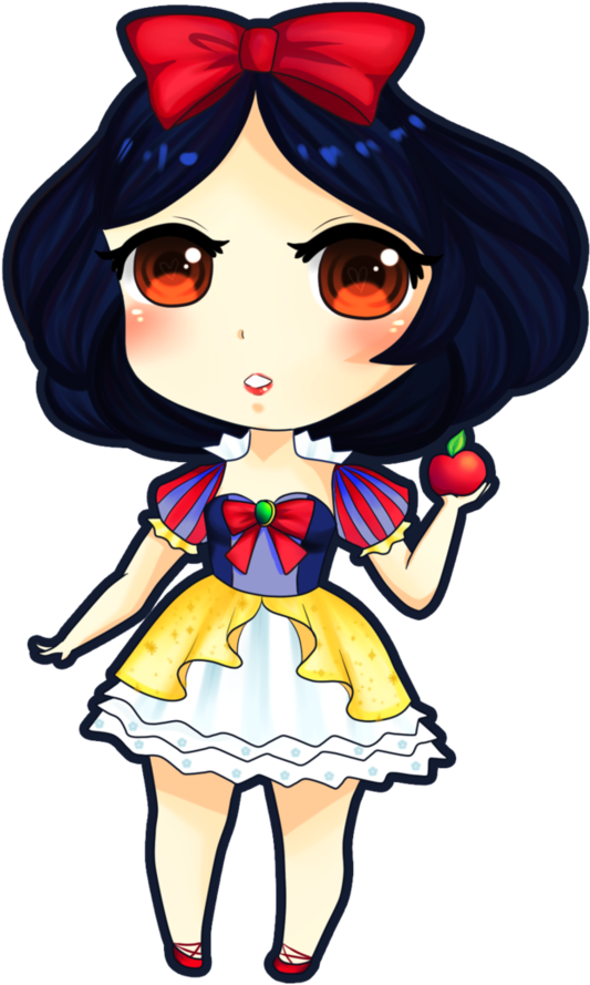 Snow White Clipart Chibi - Png Download - Full Size Clipart (#2976635 ...