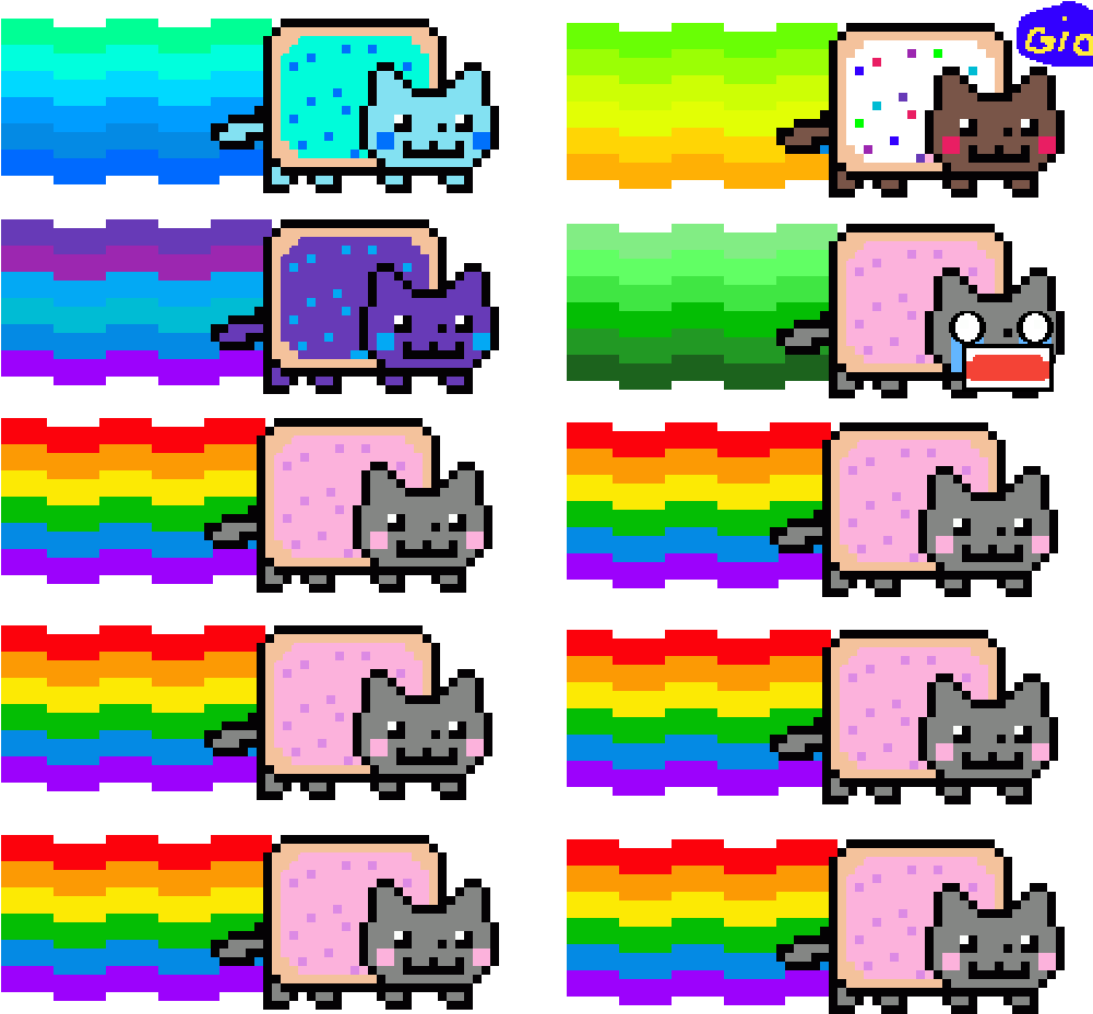 Farting Nyan Clipart - Full Size Clipart (#2979347) - PinClipart
