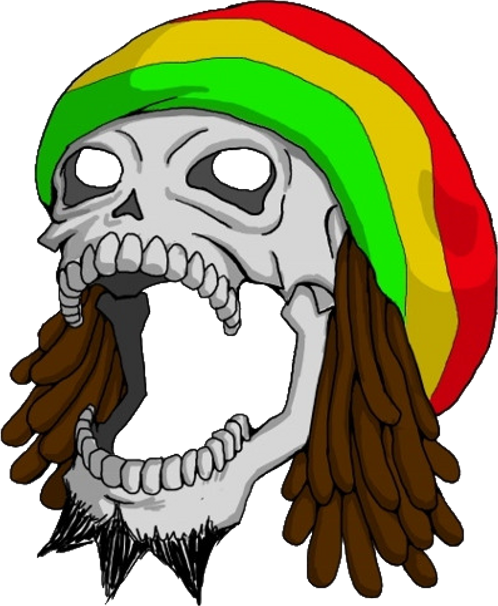 Download Caveira Sticker Clipart (#2980748) - PinClipart