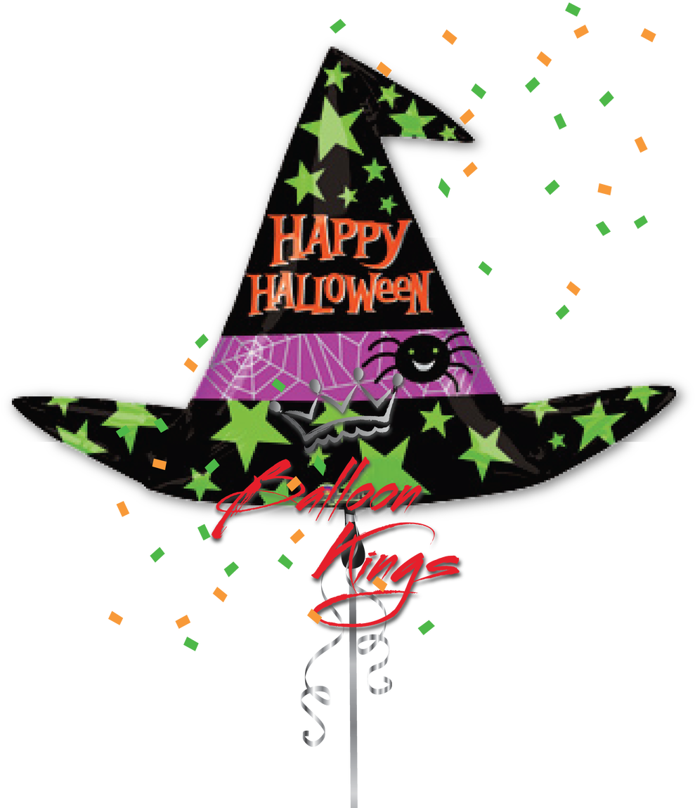 Halloween Witch Hat Clipart - Full Size Clipart (#2985685) - PinClipart