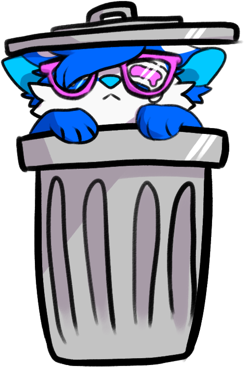 Furry Trash Clipart - Full Size Clipart (#2986731) - PinClipart