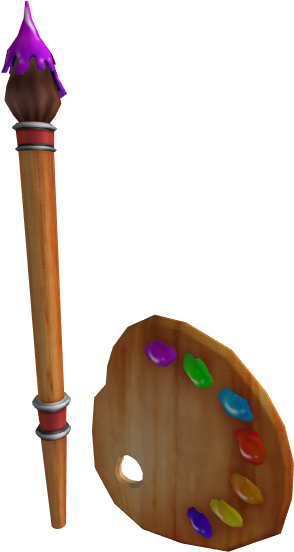 Paint Brush Sword And Shield Clipart - Full Size Clipart (#2989627 ...