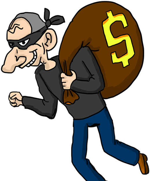 Thief Clip Art - Png Download - Full Size Clipart (#2990468) - PinClipart