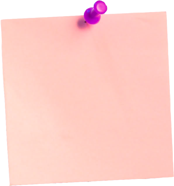 Pink Post It Png Clipart Library Download Transparent Png - Full Size ...