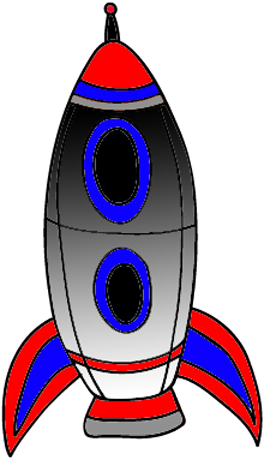 Rocketship - Clipart - Full Size Clipart (#2990823) - PinClipart