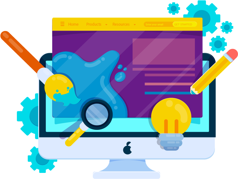 Web Design & Development Clipart - Full Size Clipart (#2993588 ...