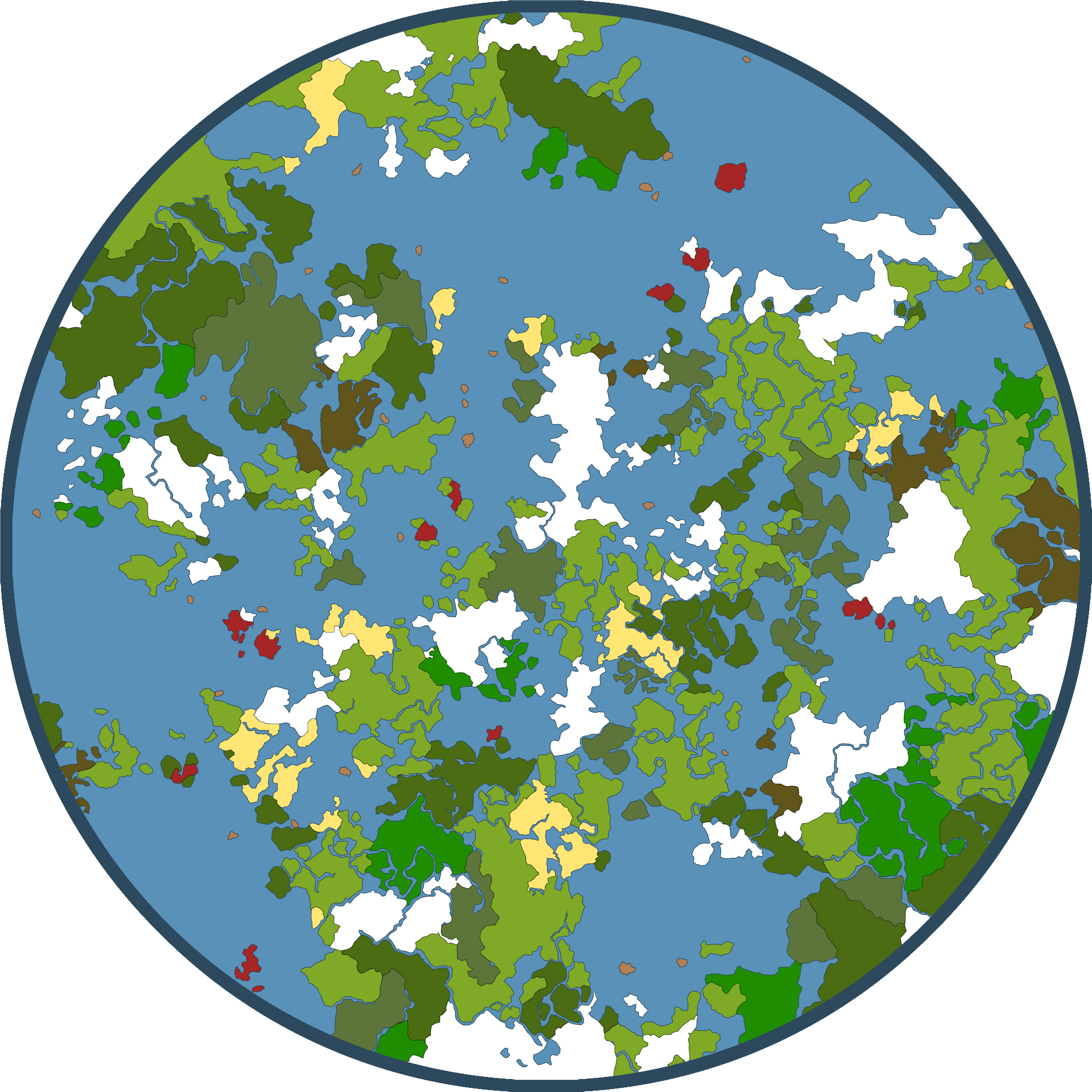 Clean Higher Resolution World Map Clipart - Full Size Clipart (#2998084 ...