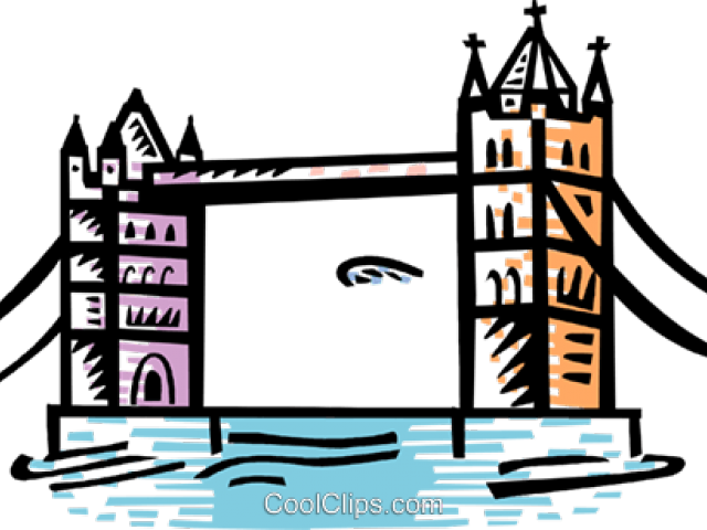 Tower Bridge Clipart Cartoon - Png Download - Full Size Clipart ...
