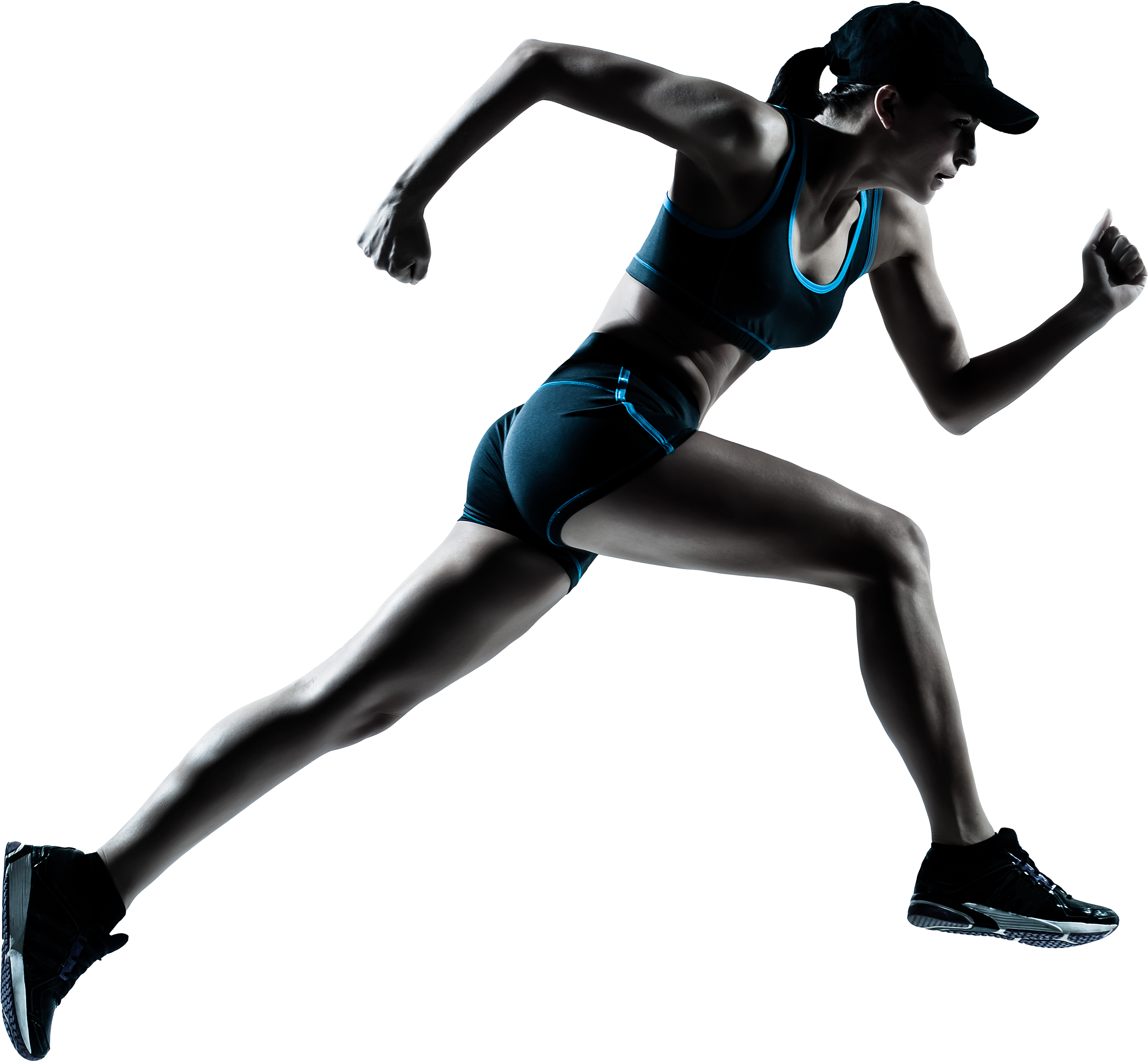 Download Runner Clipart Transparent Background - Running With ...