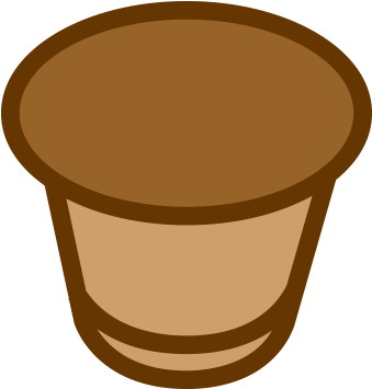 Download Clipart Download Coffee And Donuts Clipart Free - K Cup Icon ...
