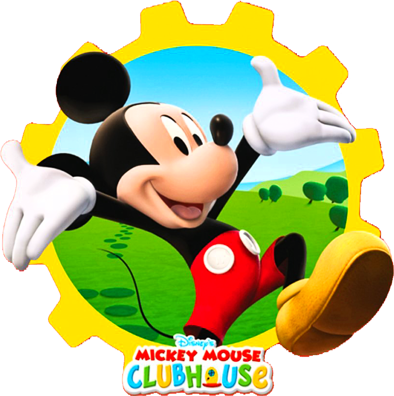 Mickey Mouse Clubhouse Clipart - Club House Mickey Mouse - Png Download ...