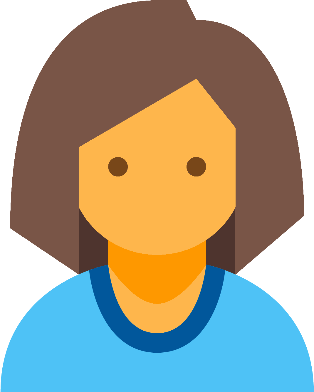 Stock Person Female Icon Free - Person Female Icon Clipart - Full Size ...