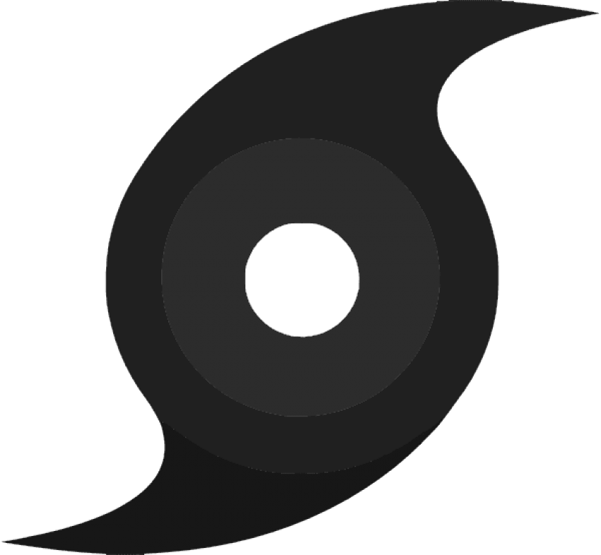 Hurricane Clipart Twister - Hurricane Icon Transparent Background - Png ...