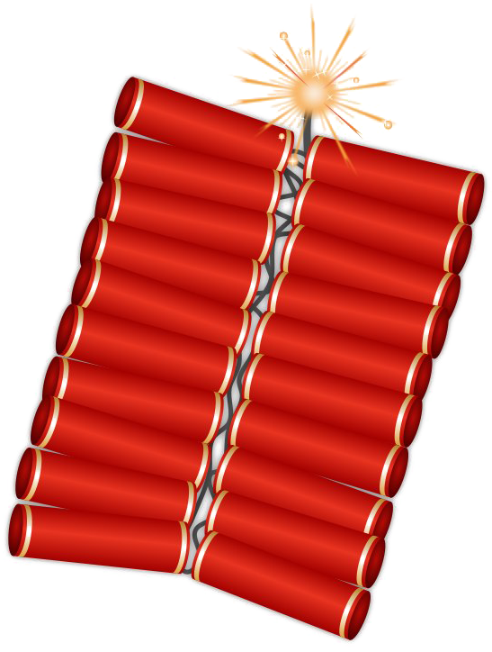 Firecrackers Free Png Image Clipart - Full Size Clipart (#3000934 ...