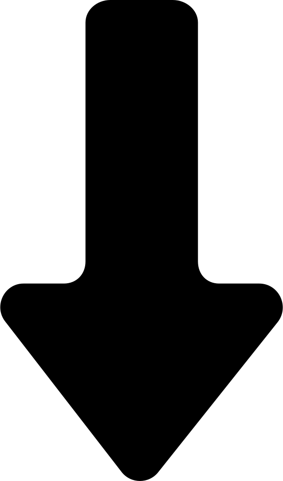 Descending Straight Filled Arrow Comments Clipart - Full Size Clipart ...