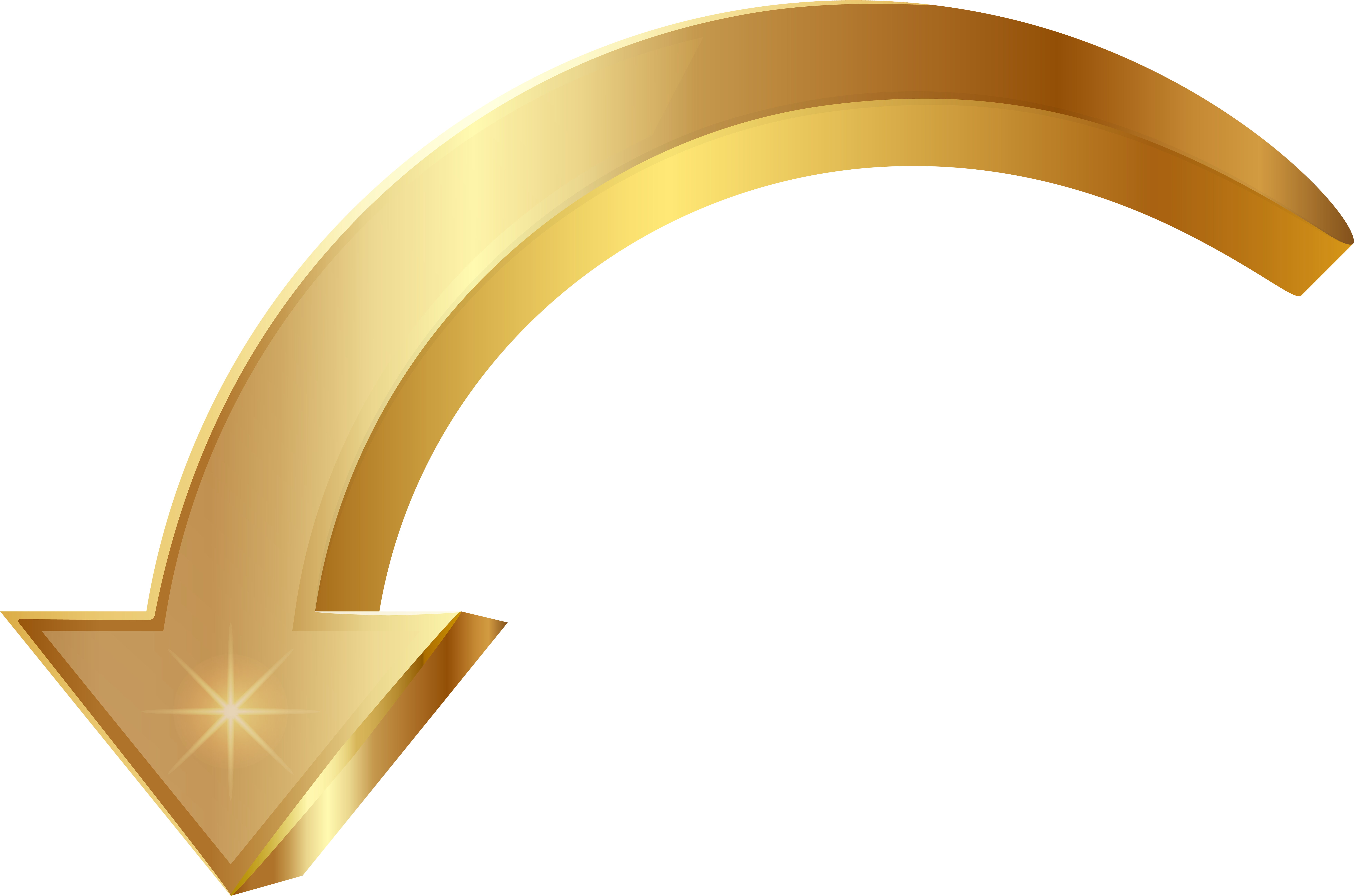 Arrow Gold Png Clip Art Image , Png Download Transparent Png - Full ...