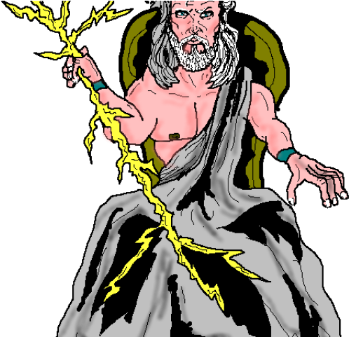 Download Zeus Clipart Titan - Png Download (#3010462) - PinClipart
