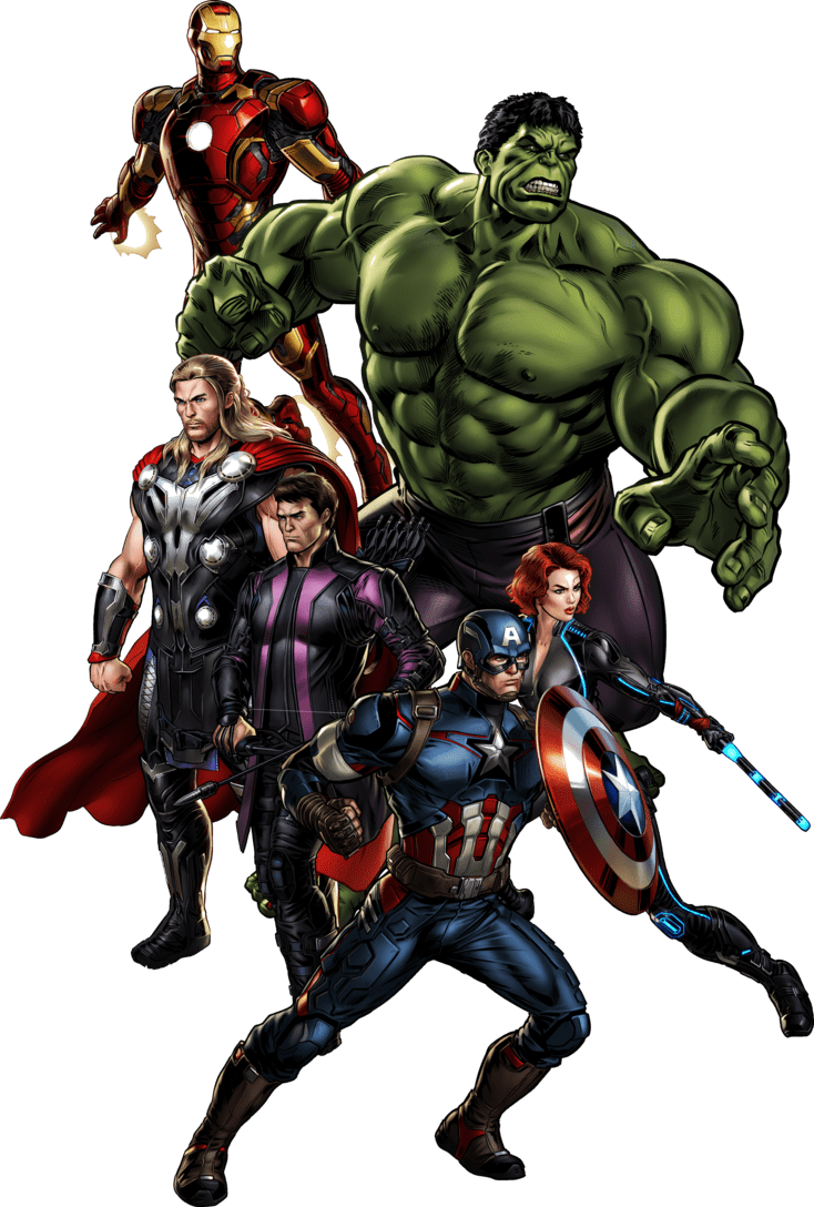 Super Hero Clipart Black And White - Png Download - Full Size Clipart ...