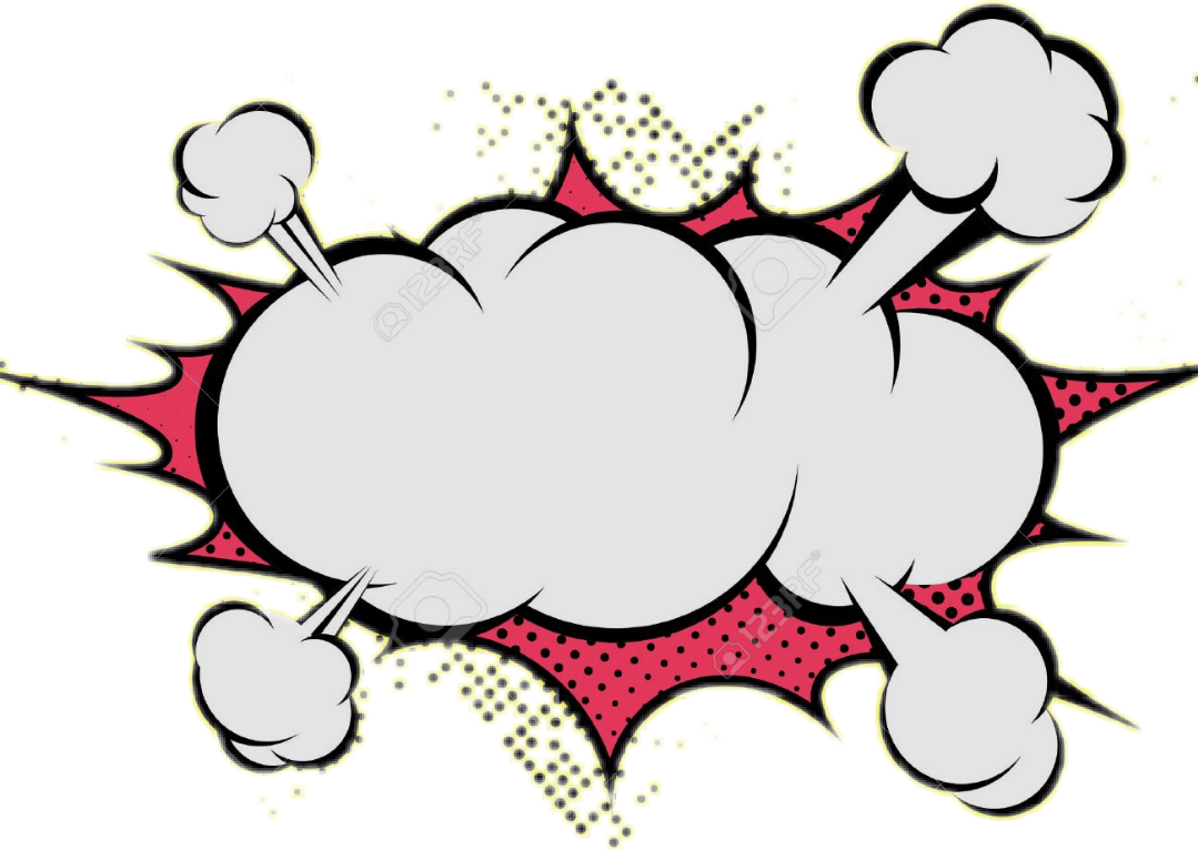 Boom Sticker Clipart - Full Size Clipart (#3020484) - PinClipart