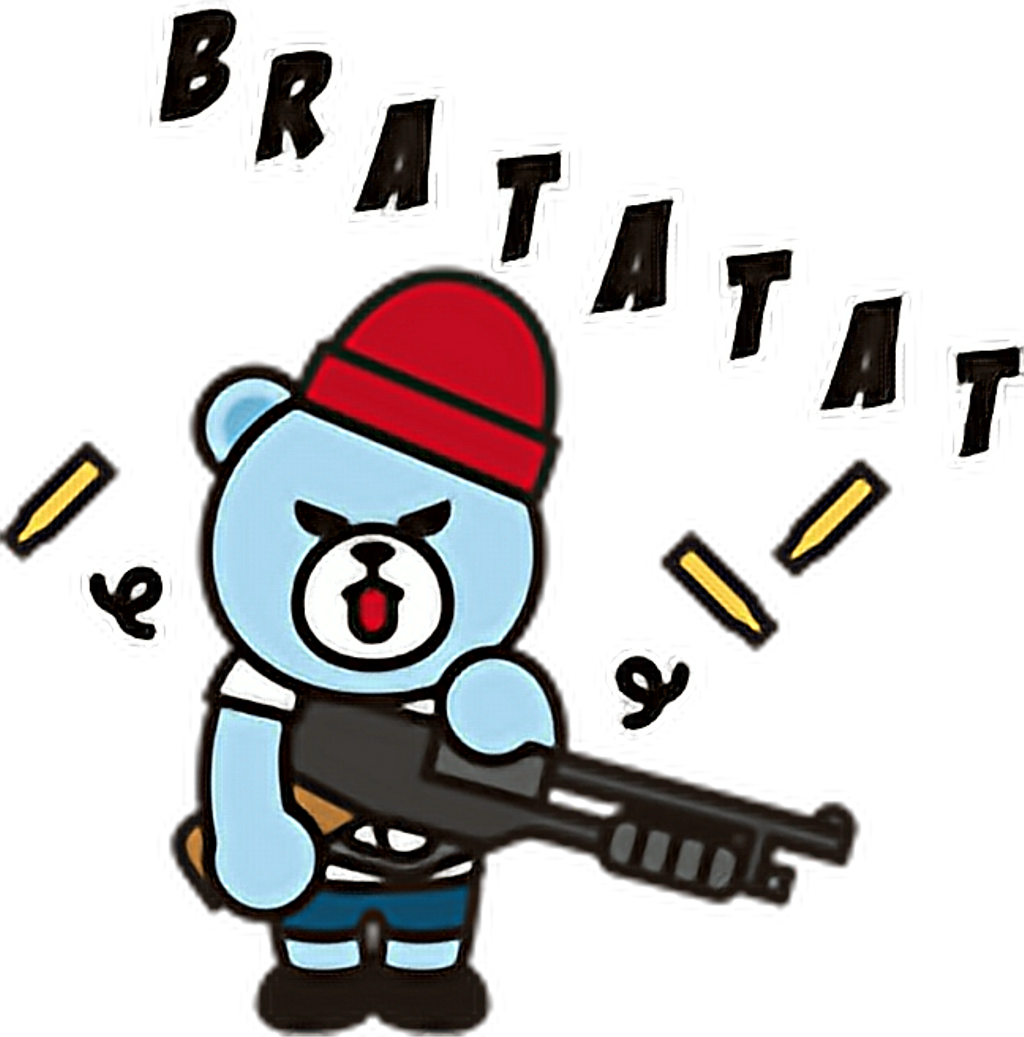 Krunk Sticker Clipart - Full Size Clipart (#3021830) - PinClipart