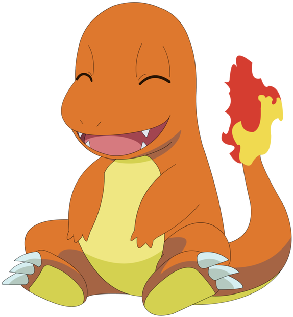 Charmander, The Fire Type, Bulbasuar, The Grass Type, Clipart - Full ...