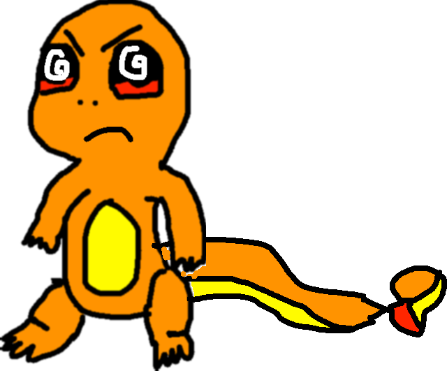 Pokemon - Charmander Faint Clipart - Full Size Clipart (#3027640 ...