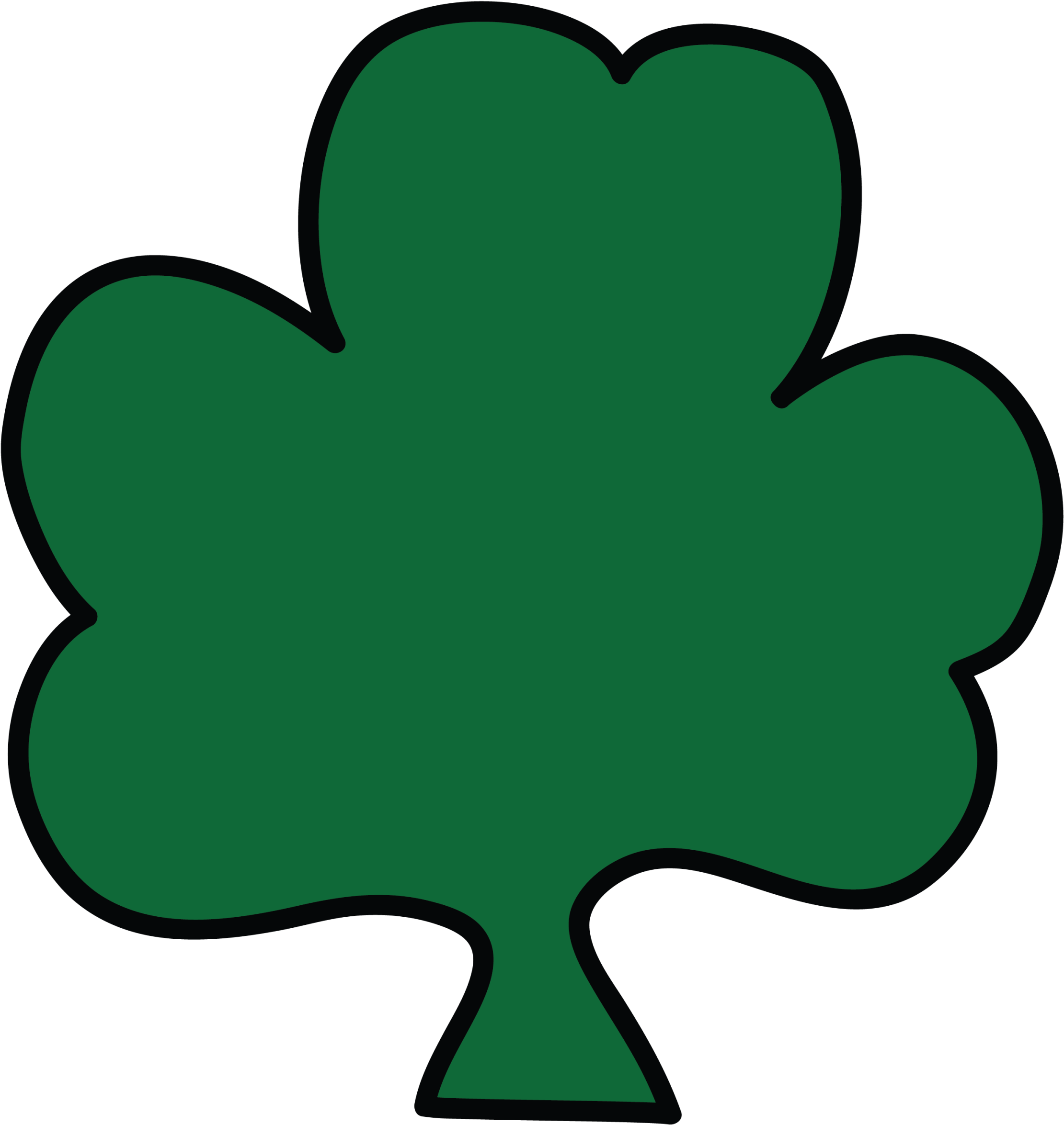 Three Leaf Clover Clipart - Png Download - Full Size Clipart (#3031531 ...