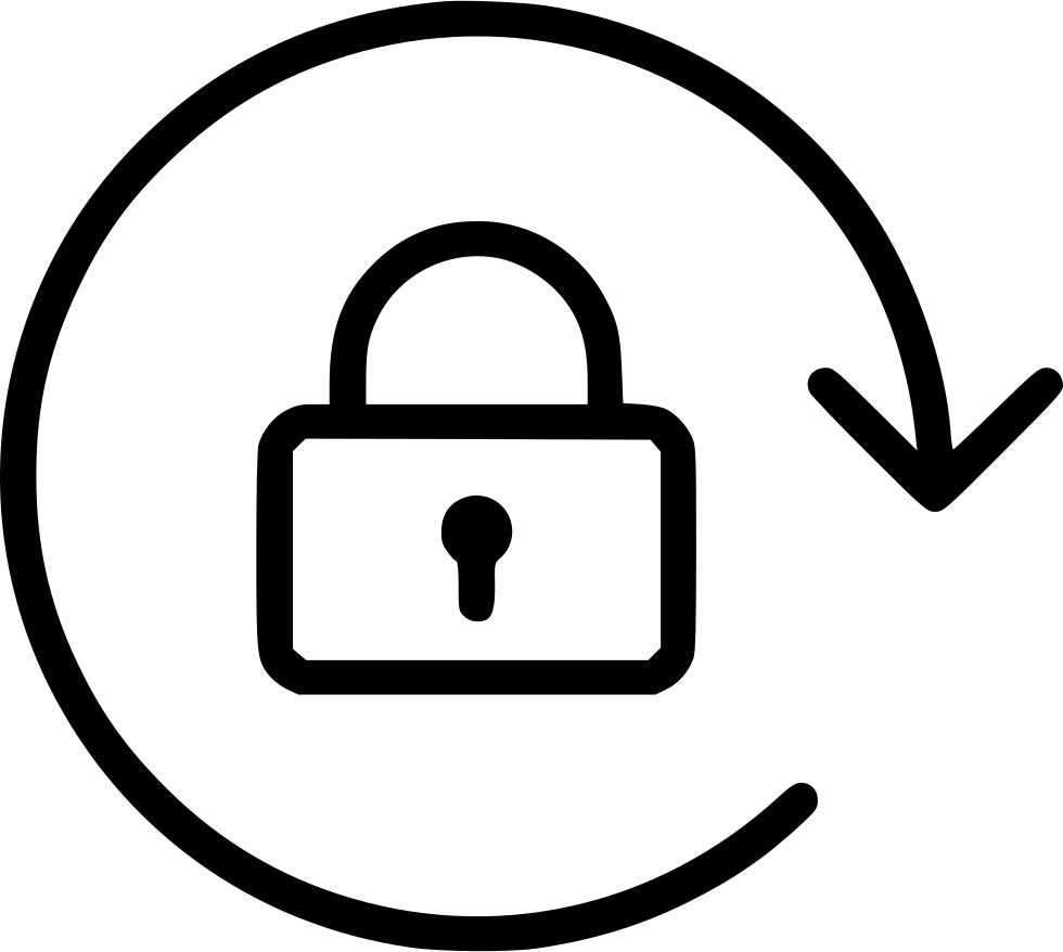 Rotate Locked Lock Arrow Clipart - Full Size Clipart (#3031847 ...