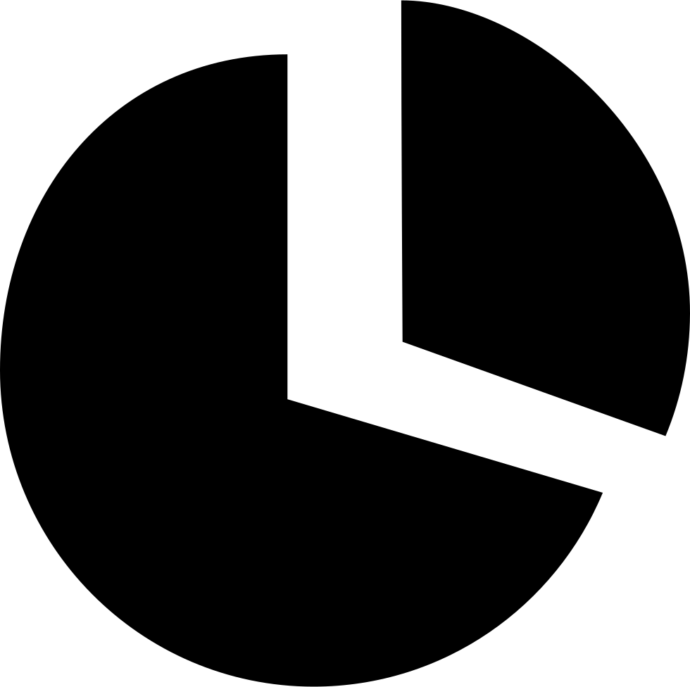 White Pie Chart Png Clipart - Full Size Clipart (#3039572) - PinClipart