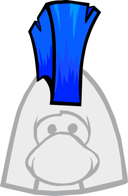 Blue Mohawk Clipart - Full Size Clipart (#3047667) - PinClipart