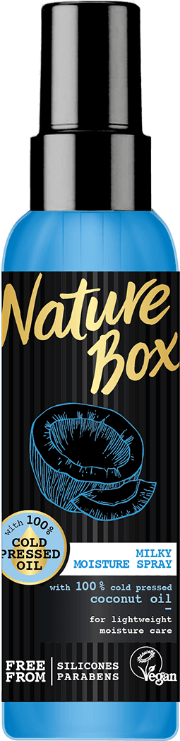 Naturebox Com Hair Coconut Oil Moisturizing Spray Clipart - Full Size ...