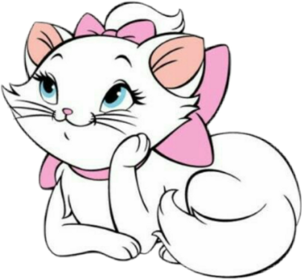 Marie Sticker Clipart - Full Size Clipart (#3066015) - PinClipart