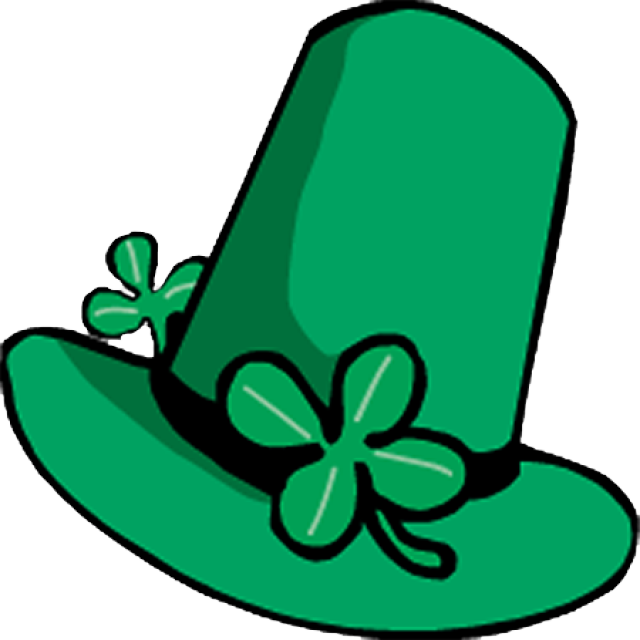 Clip Art Of A St Patricks Day Hat &169 Dixie Allan - Png Download ...