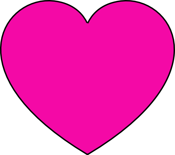 Pink Heart Clip Art At Clkercom Vector Online Royalty - Png Download ...