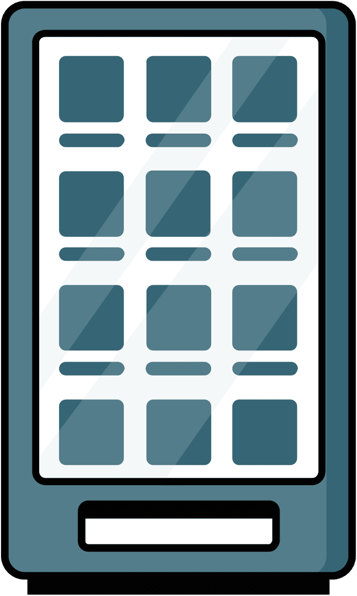 Smart-touch Vending Machine Clipart - Full Size Clipart (#3074677 ...