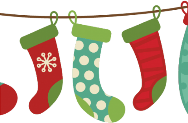Christmas Stockings Clip Art - Png Download - Full Size Clipart ...