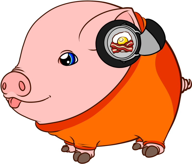 Dj Piggy Clipart - Full Size Clipart (#3076268) - PinClipart