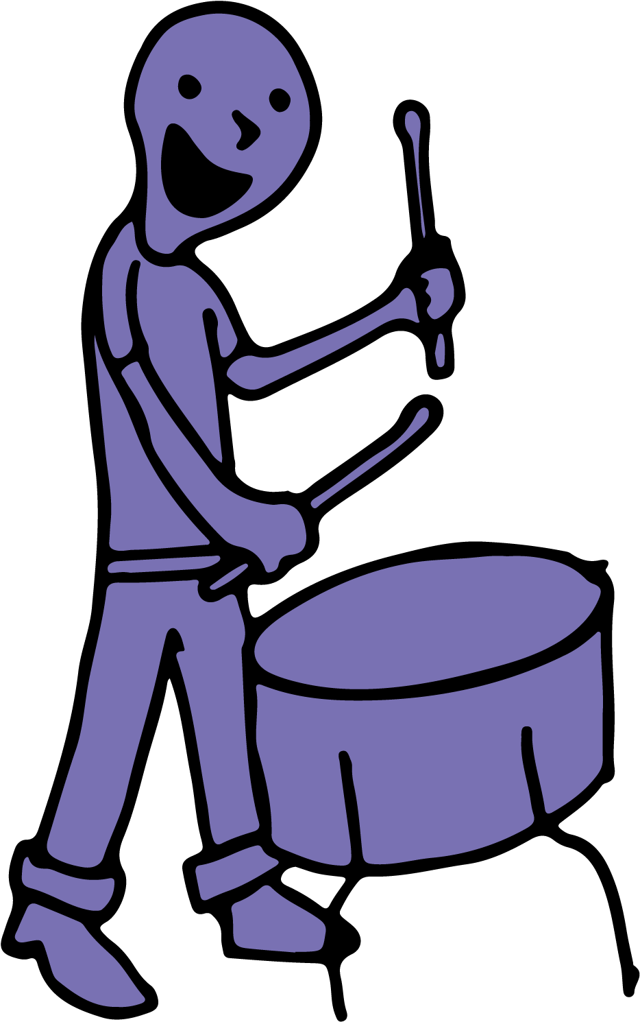Drummer Guy-01 Clipart - Full Size Clipart (#3079063) - PinClipart
