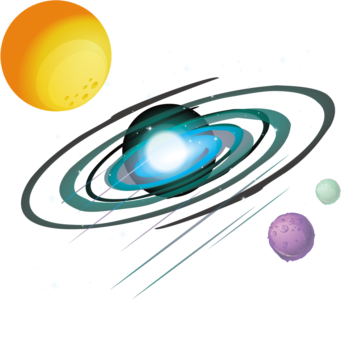 Download Outer Space Spacecraft Transprent Png Free Download Clipart ...