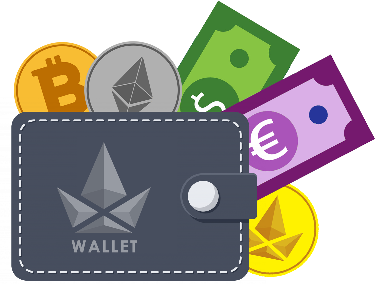 Wallet Clip Art - Png Download - Full Size Clipart (#3080913) - PinClipart