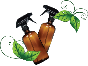 16 Oz Amber Glass Spray Bottle For Essential Oils And Clipart - Full ...