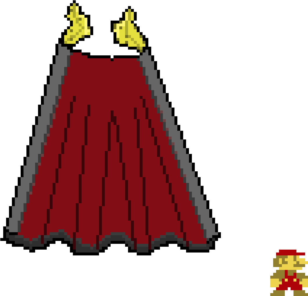 Doodle Cape Mario Clipart - Full Size Clipart (#3086427) - PinClipart