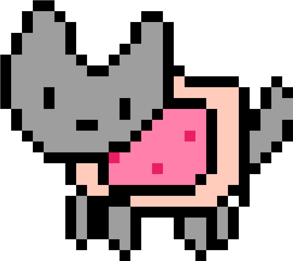 Nyan Cat Clipart - Full Size Clipart (#3087558) - PinClipart