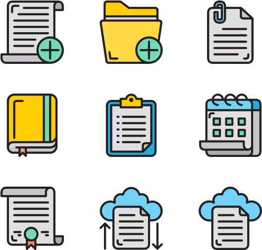 Documents Clipart - Full Size Clipart (#3089861) - PinClipart